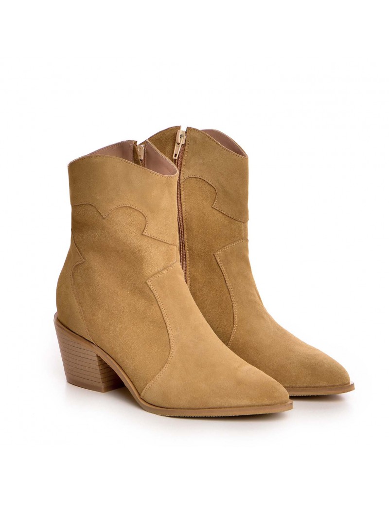 Ciocate dama Piele Naturala Bej Arizona