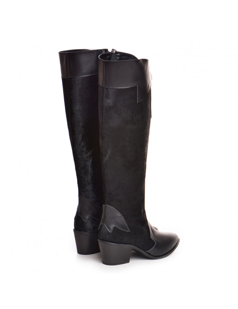 Ciocate dama Piele Naturala Negru Artemis