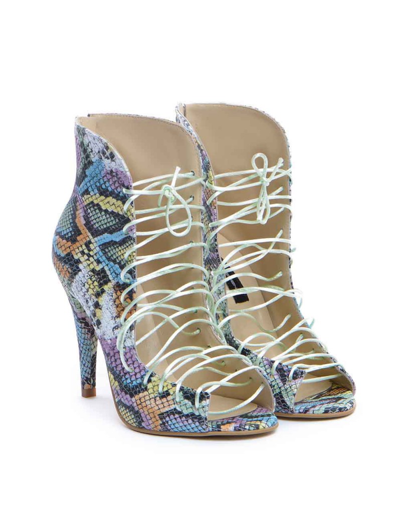 Botine dama decupate Street Style Piele Naturala